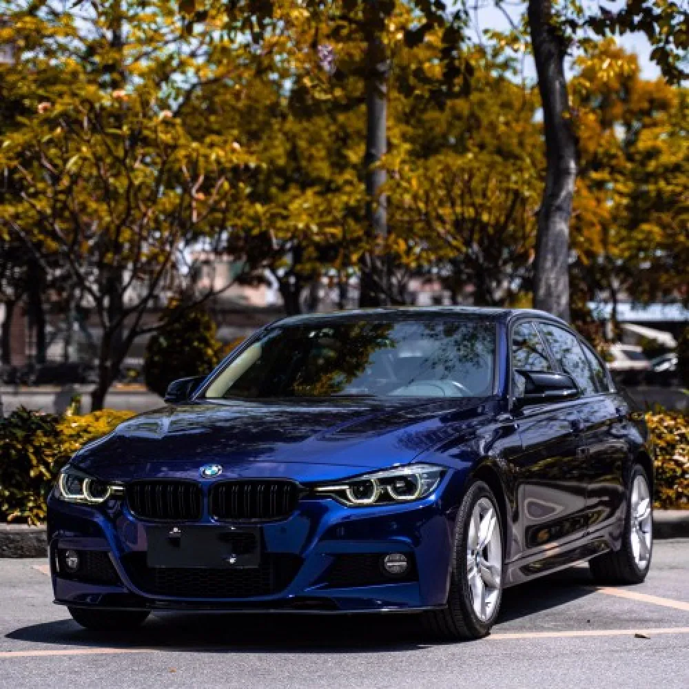 Gloss Deep Blue Vinyl Car Wrap, Best Ravoony Tesla Gloss Deep Blue ...