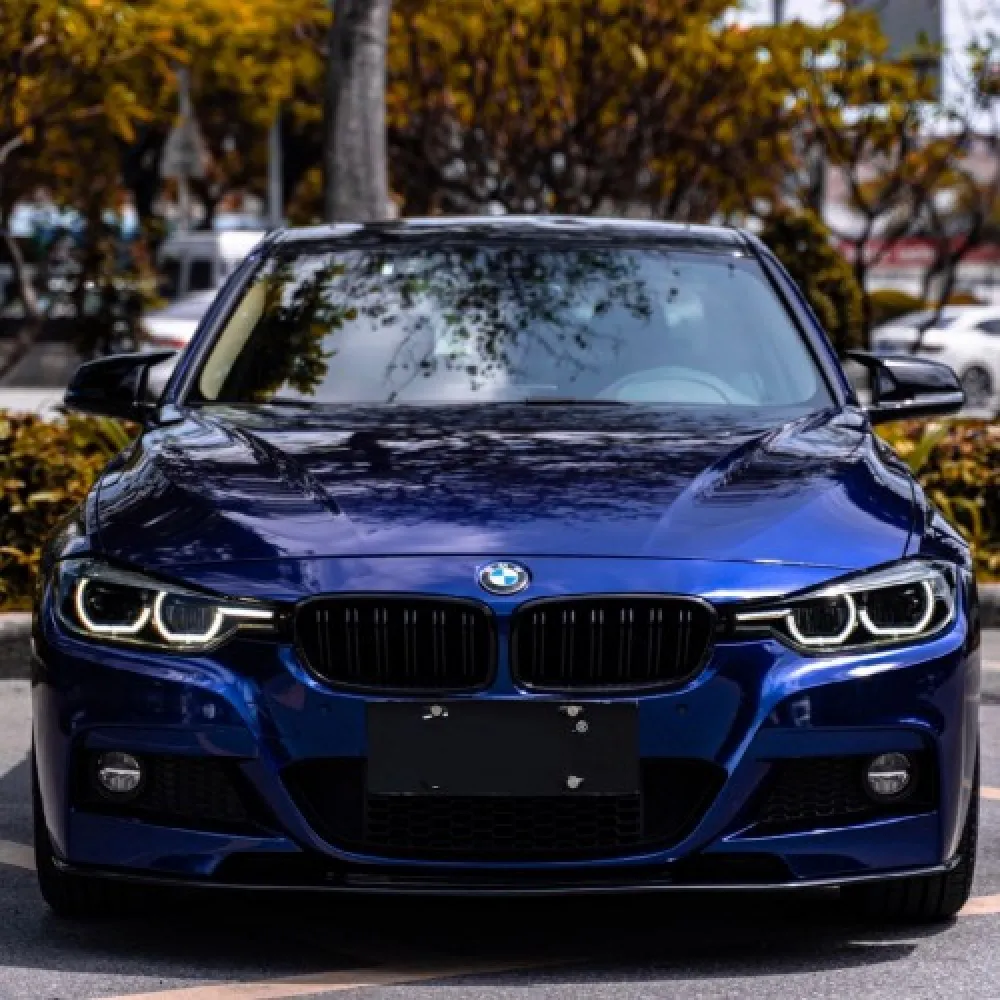 Gloss Deep Blue Vinyl Car Wrap, Best Ravoony Tesla Gloss Deep Blue ...