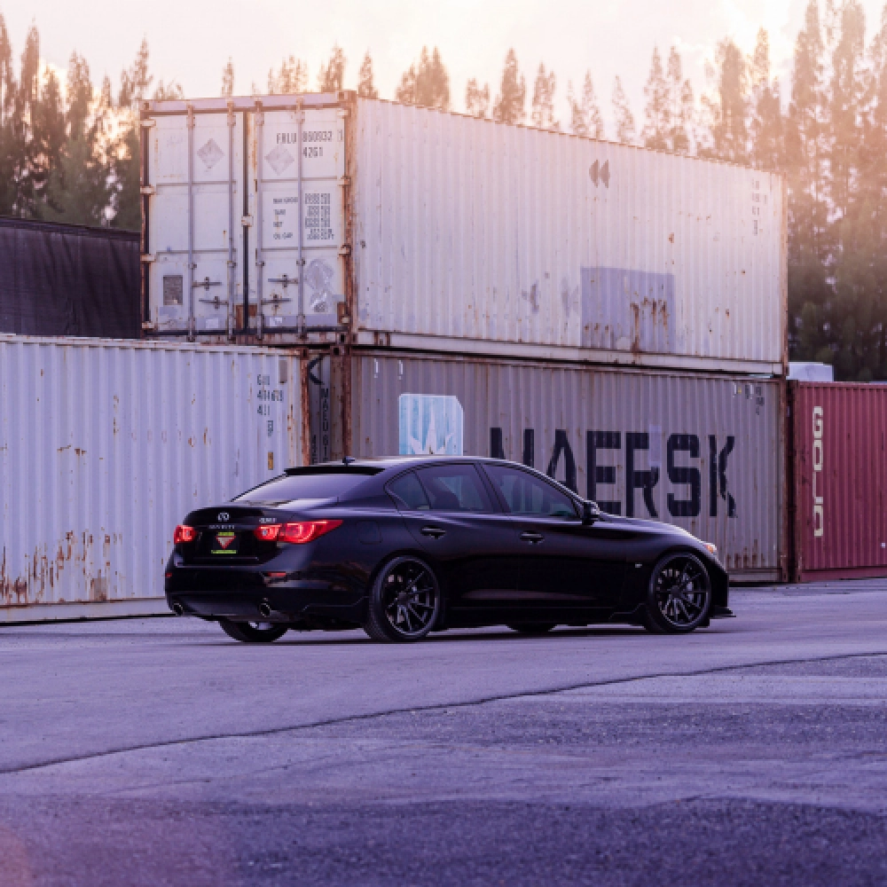 Q50 Wrap, Best Ravoony Gloss Black Car Wrap Q50 Wrap - ravoony.com