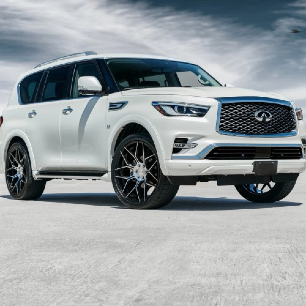 QX80 Wrap, Best Ravoony Gloss White Car Wrap QX80 Wrap.com
