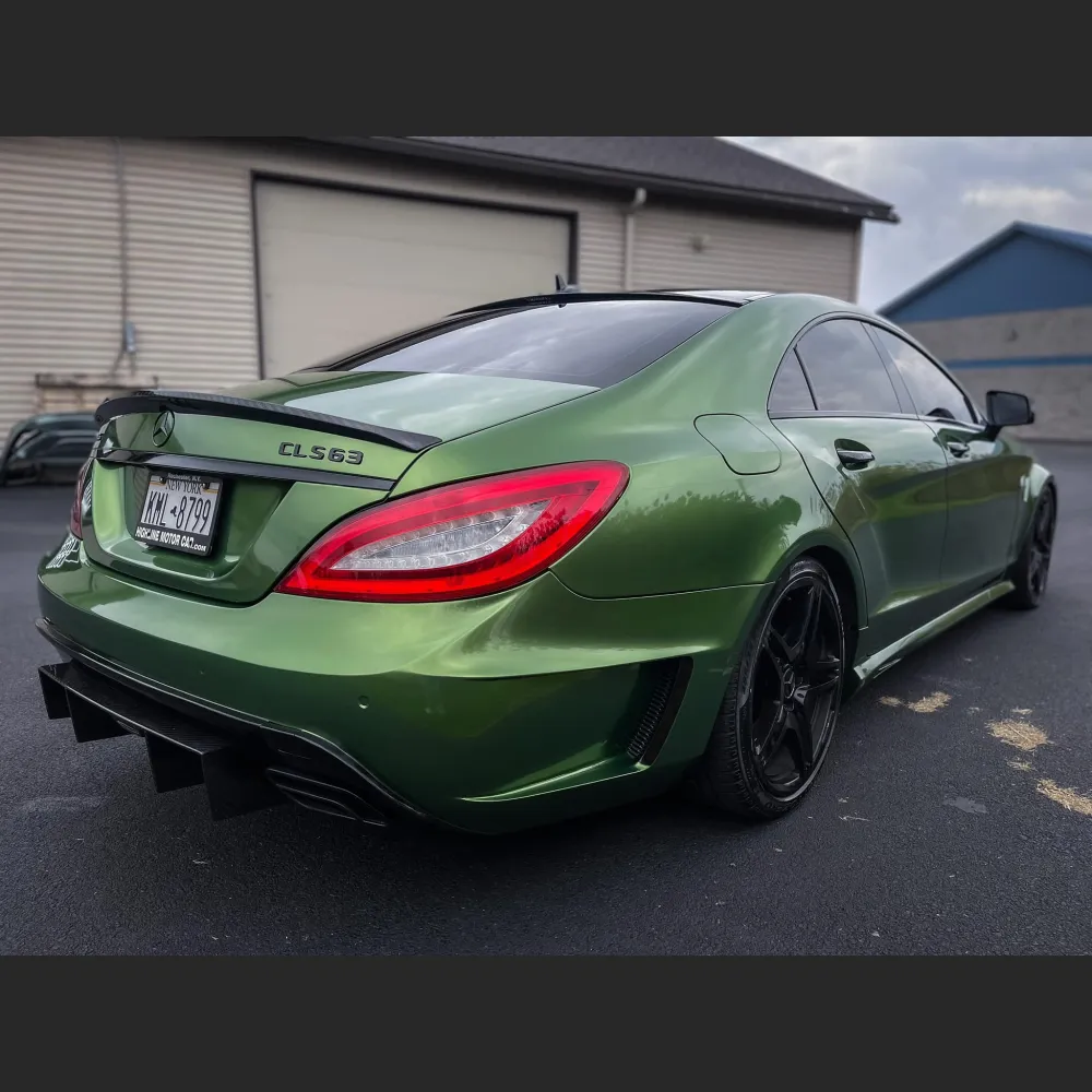 Best Ravoony Metallic Mamba Green Car Vinyl Wrap - ravoony.com