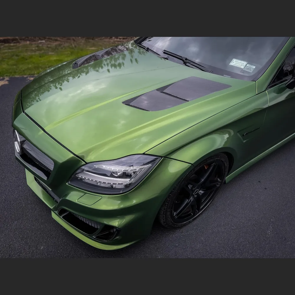 Best Ravoony Metallic Mamba Green Car Vinyl Wrap - ravoony.com