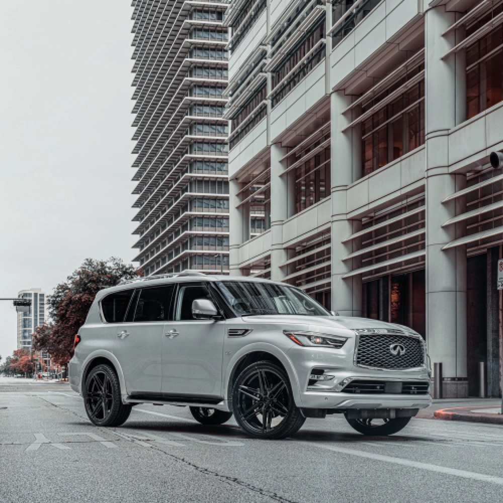 QX80 Wrap, Best Ravoony Pure Metal White Car Vinyl Wrap QX80 Wrap ...