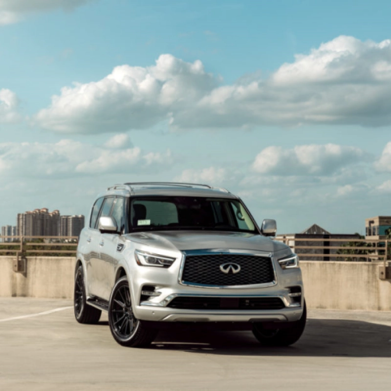 QX80 Wrap, Best Ravoony Ultimate Flat Silver Car Vinyl Wrap QX80 Wrap ...