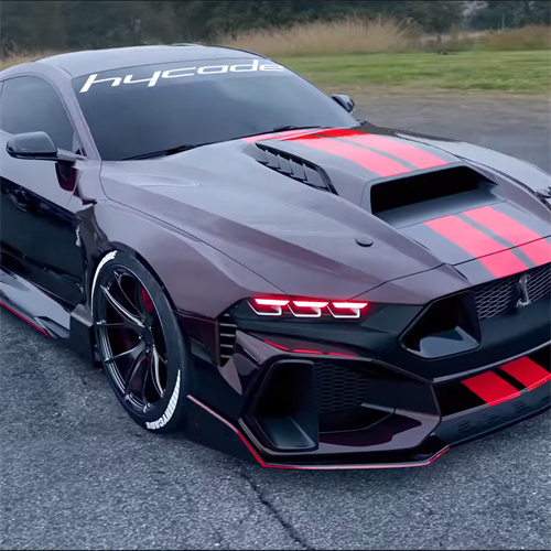 Mustang Vinyl Wrap, Best Ravoony Gloss Black Rose Vinyl Wrap Mustang ...