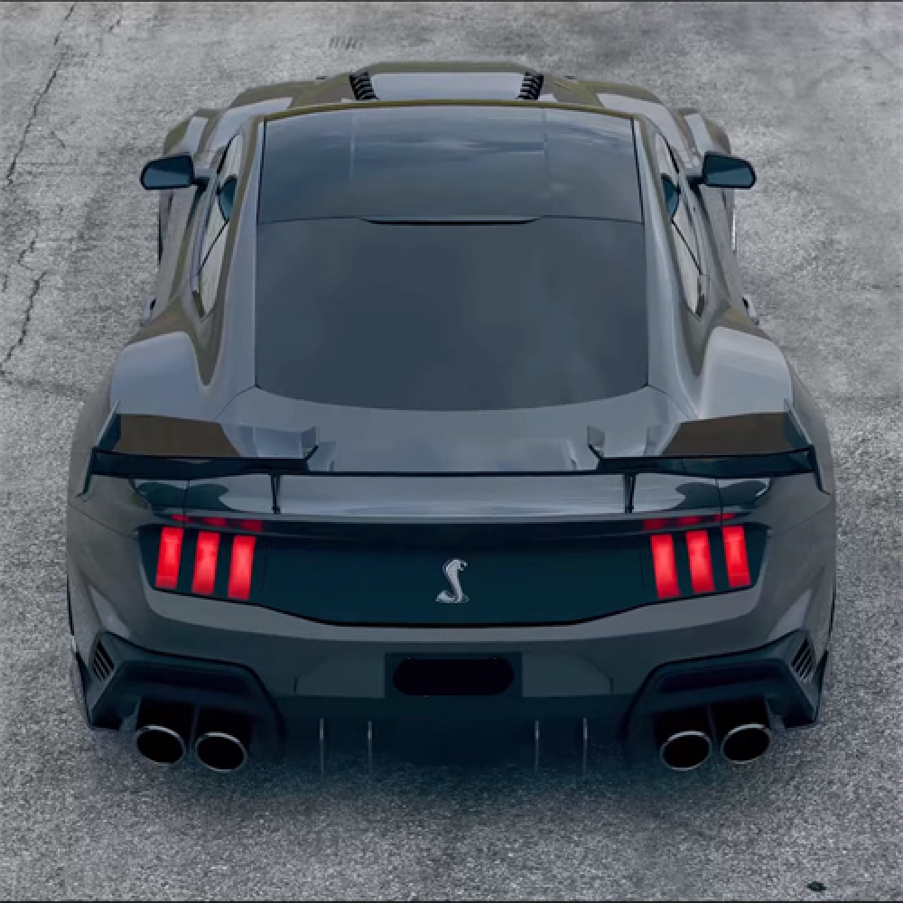 Mustang Vinyl Wrap, Best Ravoony Gloss Nardo Grey Wrap Mustang Vinyl ...