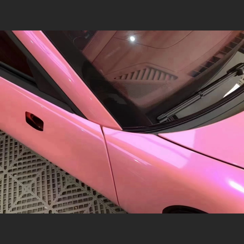 candy pink color car