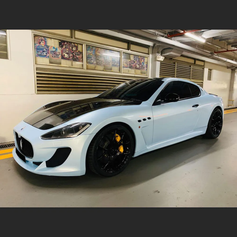 Best Ravoony Glossy Macaron Jazz Blue Car Vinyl Wrap - ravoony.com