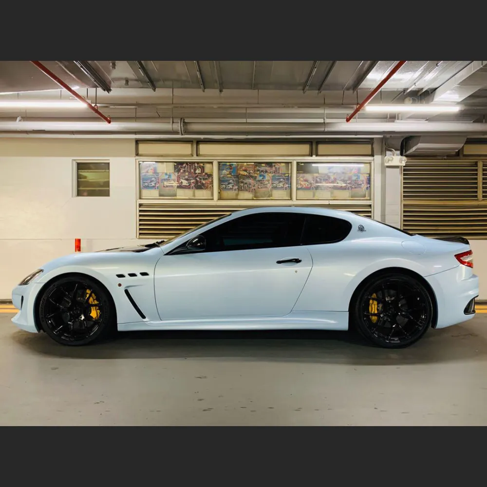 Best Ravoony Glossy Macaron Jazz Blue Car Vinyl Wrap - ravoony.com