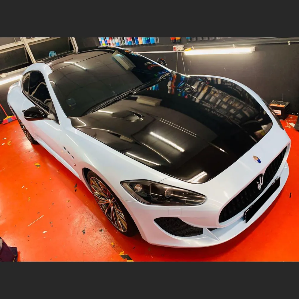 Best Ravoony Glossy Macaron Jazz Blue Car Vinyl Wrap - ravoony.com