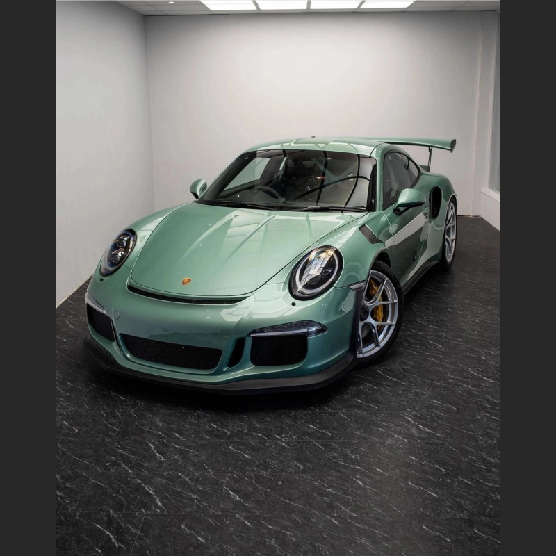 Gloss Verde Francesca Green Vinyl Car Wrap, Best Ravoony Ferrari Gloss ...
