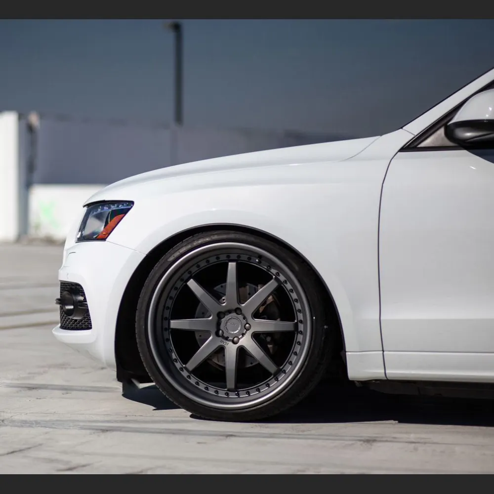 Audi Q5 Wrap, Best Ravoony Gloss Crystal White Car Vinyl Wrap Audi Q5 ...