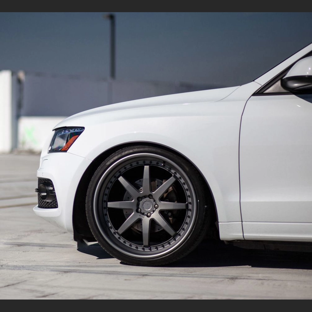 Audi Q5 Wrap, Best Ravoony Gloss Crystal White Car Vinyl Wrap Audi Q5 ...