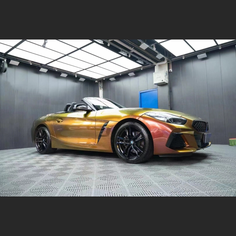 Best Ravoony Glossy Madeira Red Vinyl Car Wrap - ravoony.com