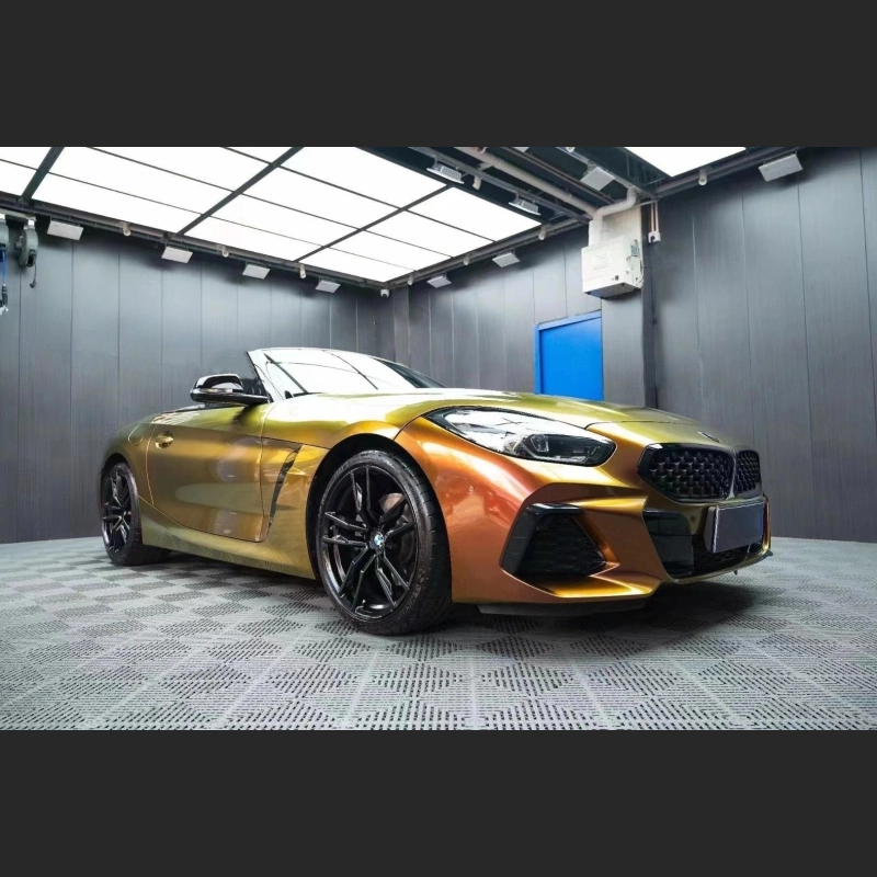 Best Ravoony Glossy Madeira Red Vinyl Car Wrap - ravoony.com