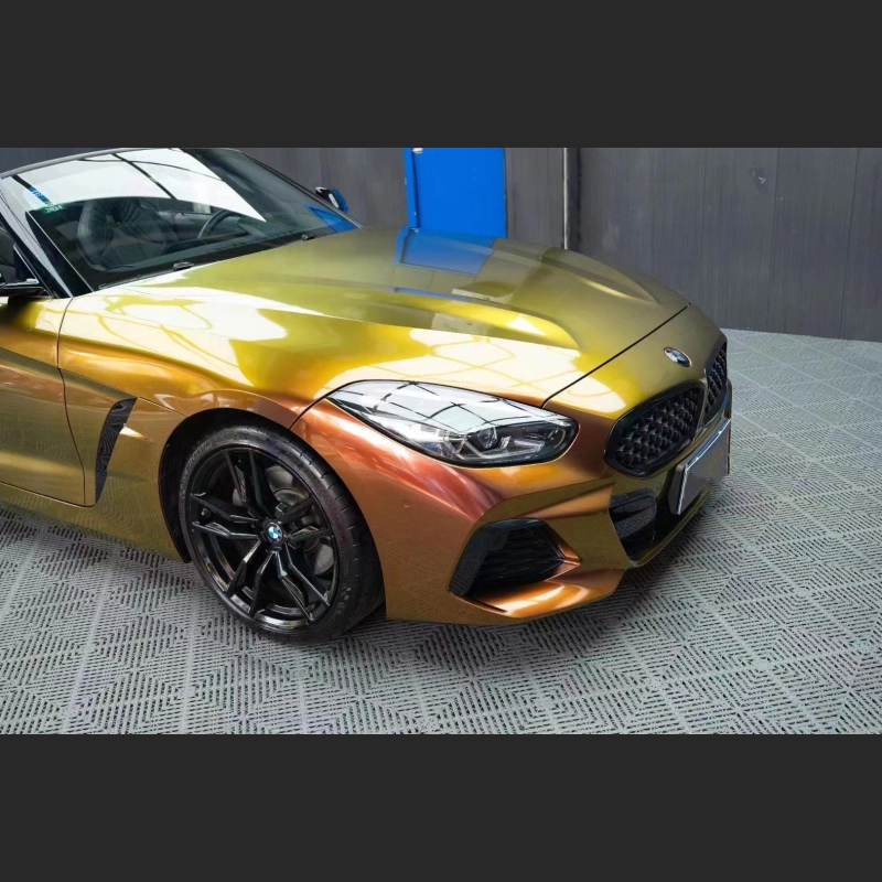 Best Ravoony Glossy Madeira Red Vinyl Car Wrap - ravoony.com