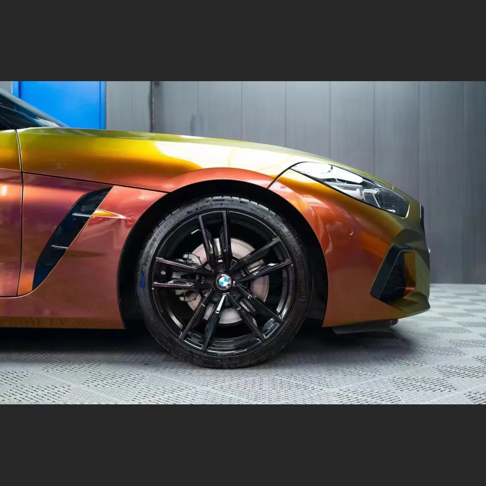 Mustang Vinyl Wrap, Best Ravoony Glossy Madeira Red Wrap Mustang Vinyl ...