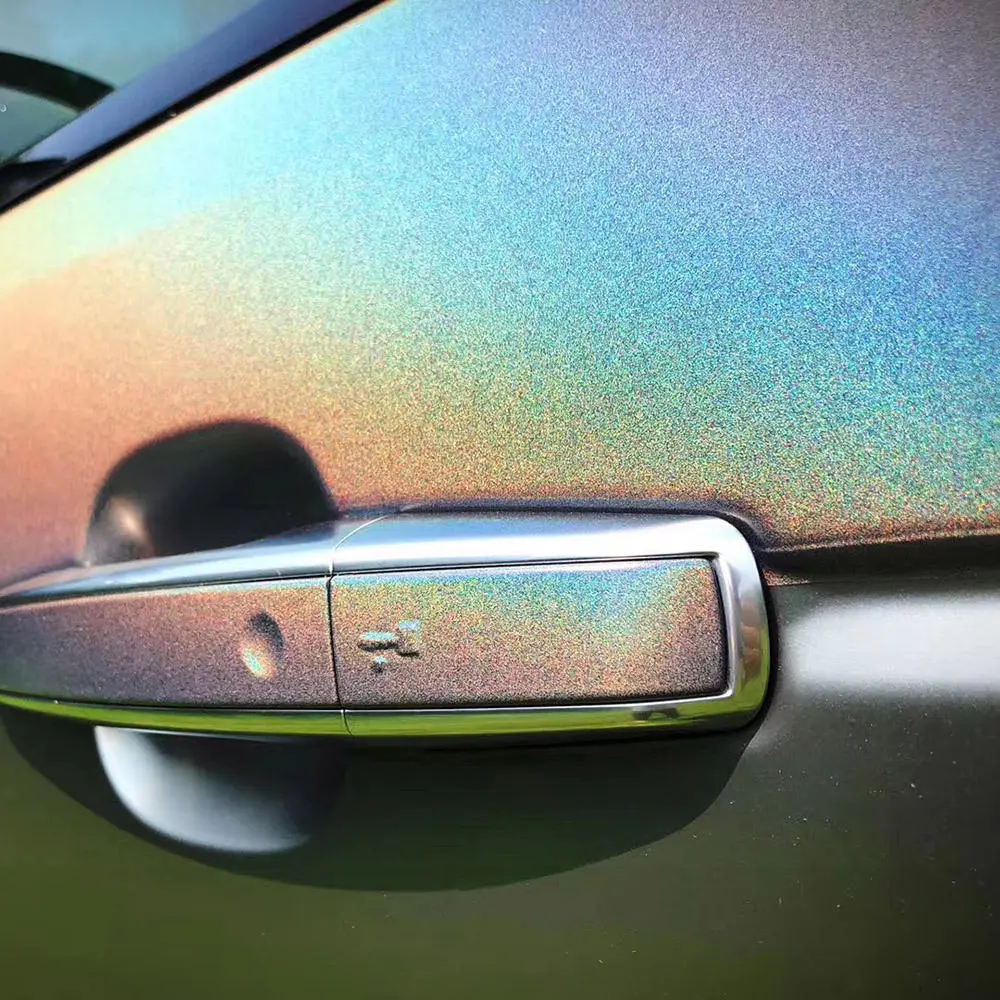 Ultimate Flat Laser Grey Car Vinyl Wrap, Best Ravoony Ultimate Flat ...