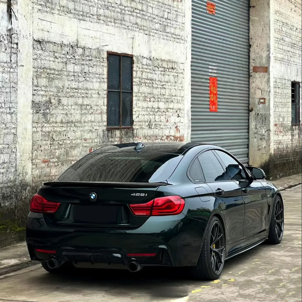 BMW 4 Series Wrap, Best Ravoony Pearlized Emerald Green Car Vinyl Wrap ...