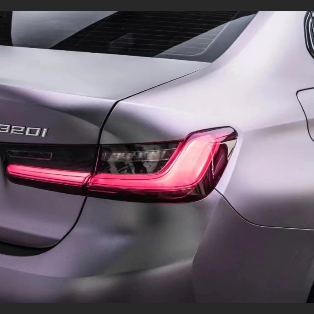 BMW 3 Series Wrap, Best Ravoony Ravoony NIO Gloss Capri Purple Grey Car ...