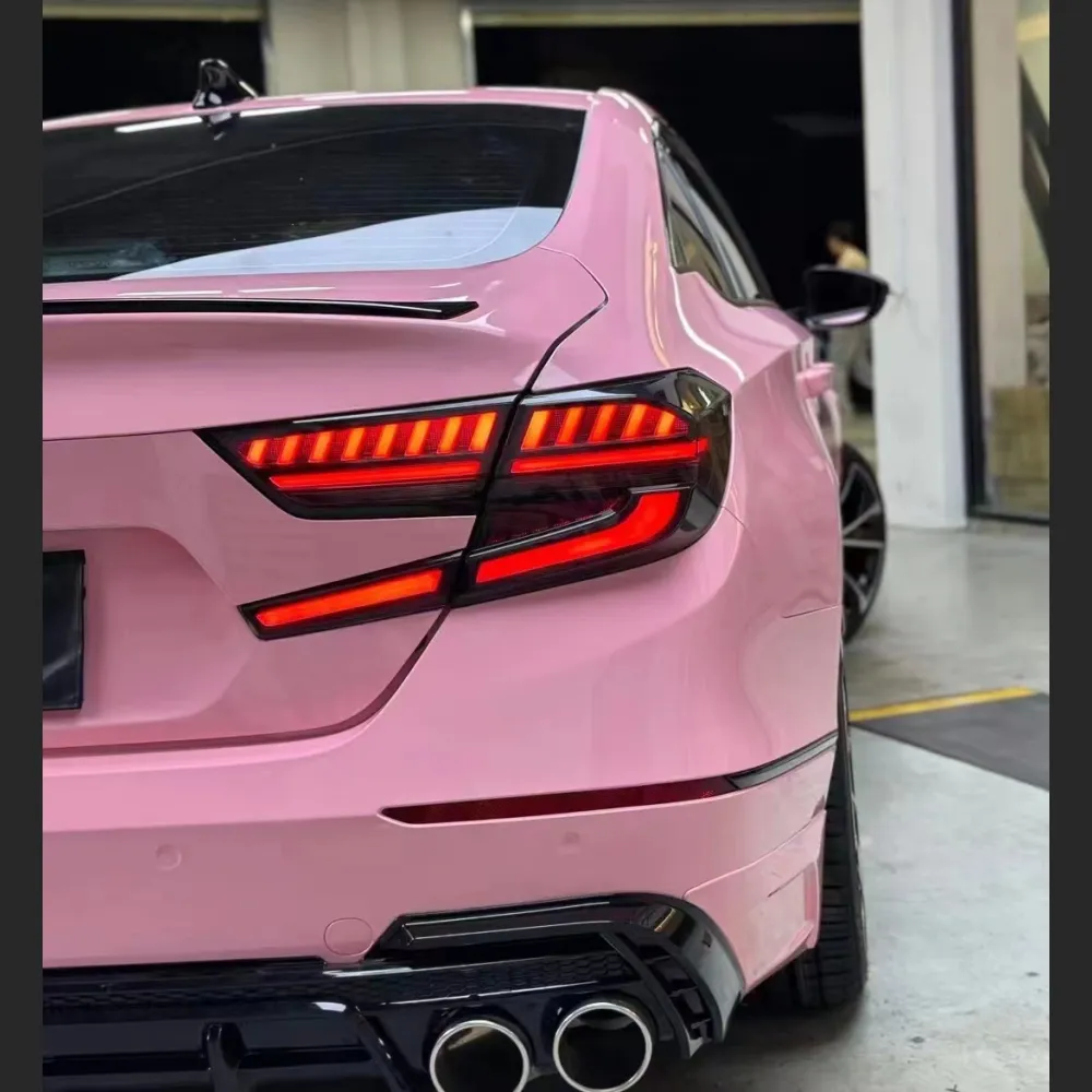 Best Ravoony Glossy Crystal Peach Pink Car Vinyl Wrap - ravoony.com