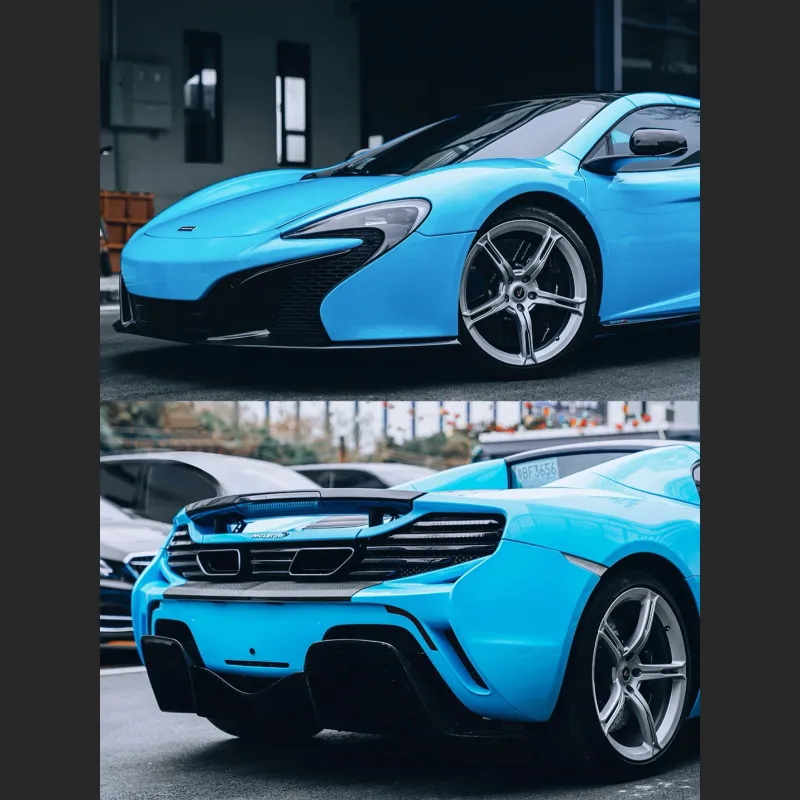 Crystal Sky Blue Car Wrap,Best Ravoony Glossy Crystal Sky Blue Car Wrap ...