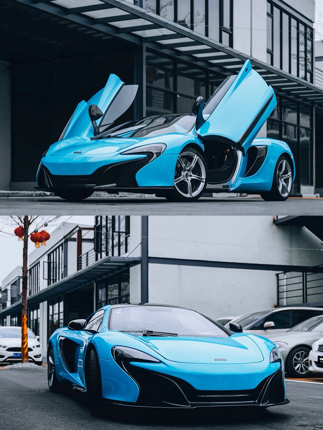 Crystal Sky Blue Car Wrap,Best Ravoony Glossy Crystal Sky Blue Car Wrap ...