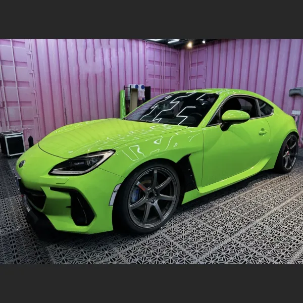 Subaru Brz Wrap,Best Ravoony Gloss Apple Green Car Wrap Subaru Brz Wrap ...