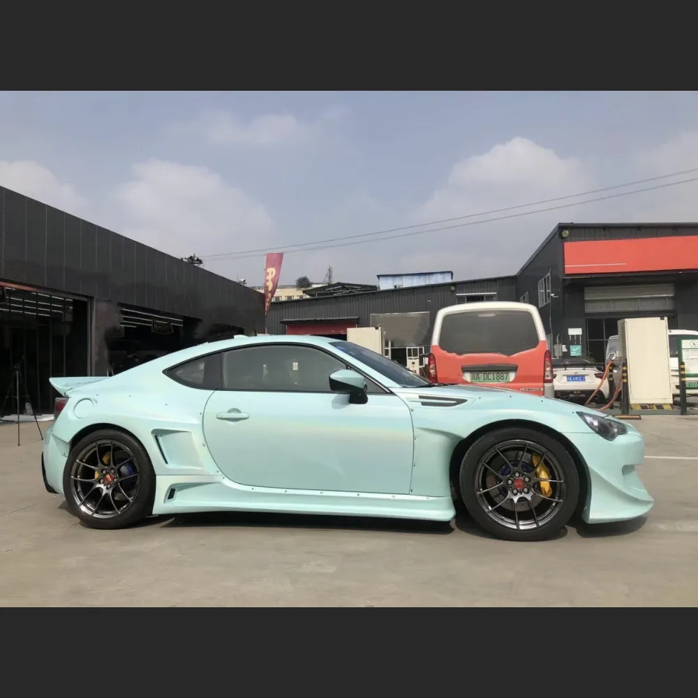 Subaru Wrap,Best Ravoony Glossy Laser Tiffany Car Vinyl Wrap Subaru ...