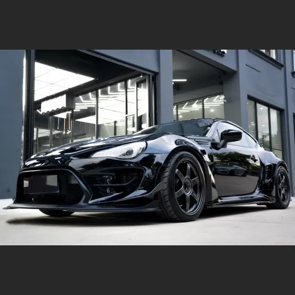 Subaru Brz Wrap, Best Ravoony Glossy Crystal Black Car Vinyl Wrap ...