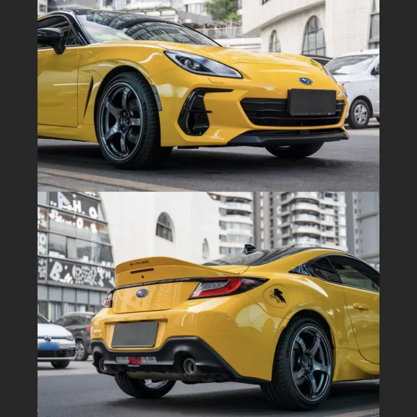 Subaru Brz Wrap, Best Ravoony Sunflower Yellow Vinyl Wrap Subaru Brz ...