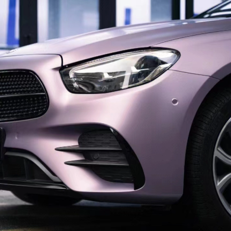 Ultra-Matte Pink Purple Car Vinyl Wrap, Best Ravoony Ultra-Matte Pink ...