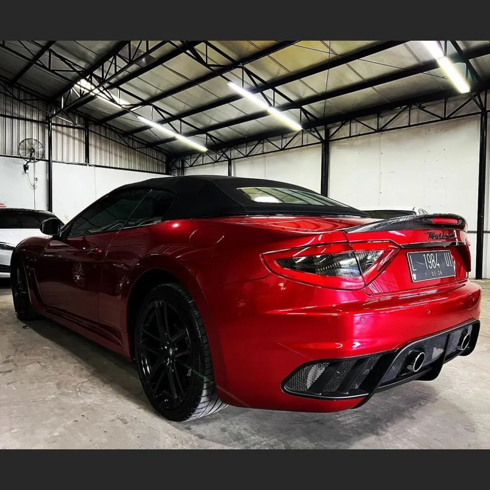 Best Ravoony Gloss Metallic Vampire Red Car Vinyl Wrap - ravoony.com