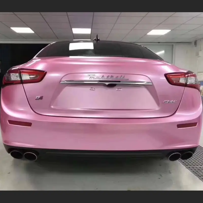 Metal Paint Shell Pink Car Wrap, Best Ravoony Glossy Metal Paint Shell ...