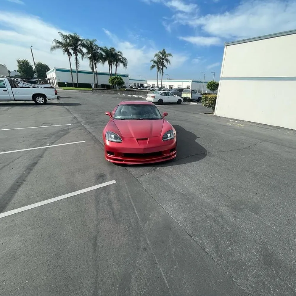 Best Ravoony Matte Red Metallic Car Vinyl Wrap - ravoony.com