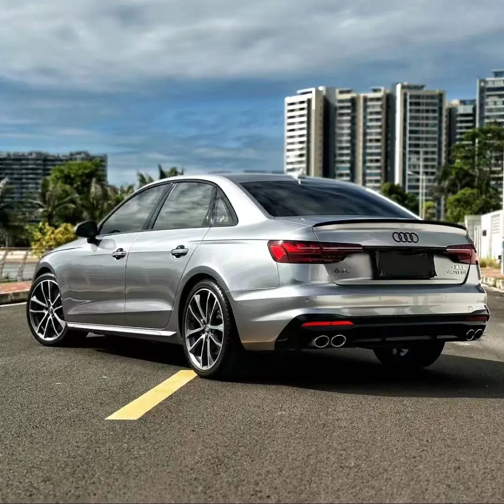 Audi A4L Wrap, Best Ravoony GT Silver Car Vinyl Wrap Audi A4L Wrap ...