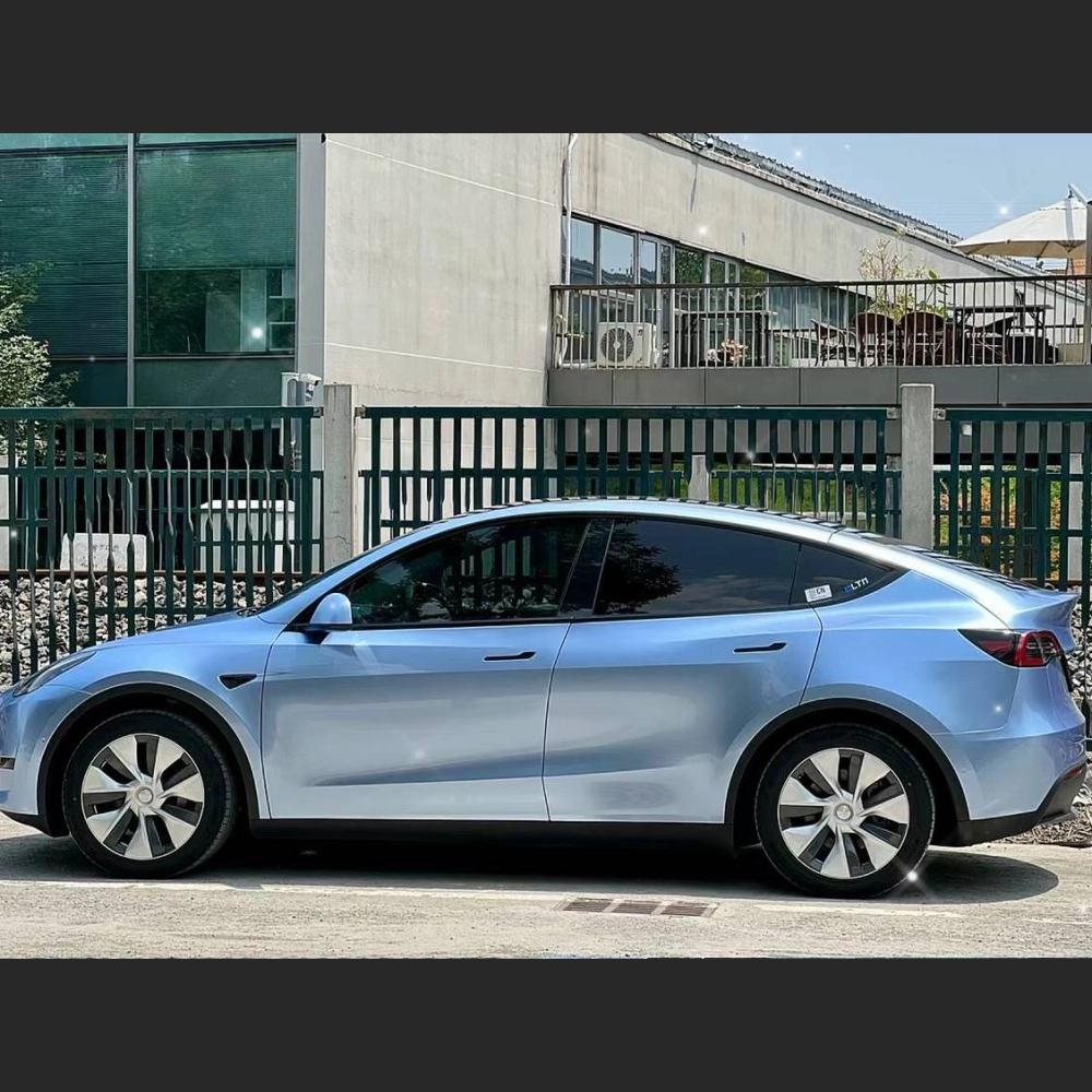 Metal Paint Mist Blue Car Wrap, Best Ravoony Glossy Metal Paint Mist ...