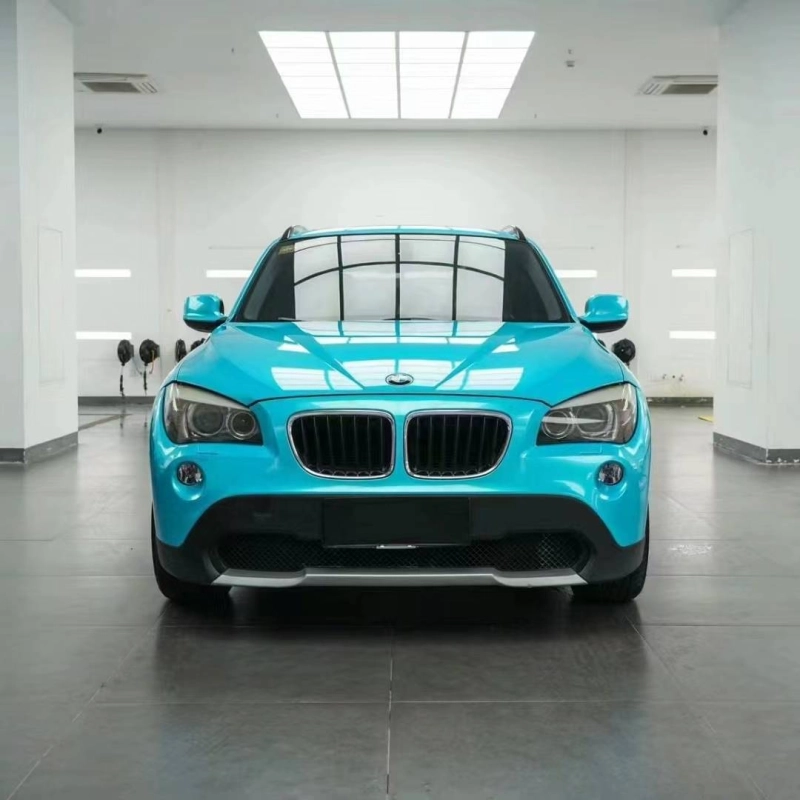 Ocean Blue Car Wrap, Best Ravoony Gloss Metal Paint Ocean Blue Car Wrap ...