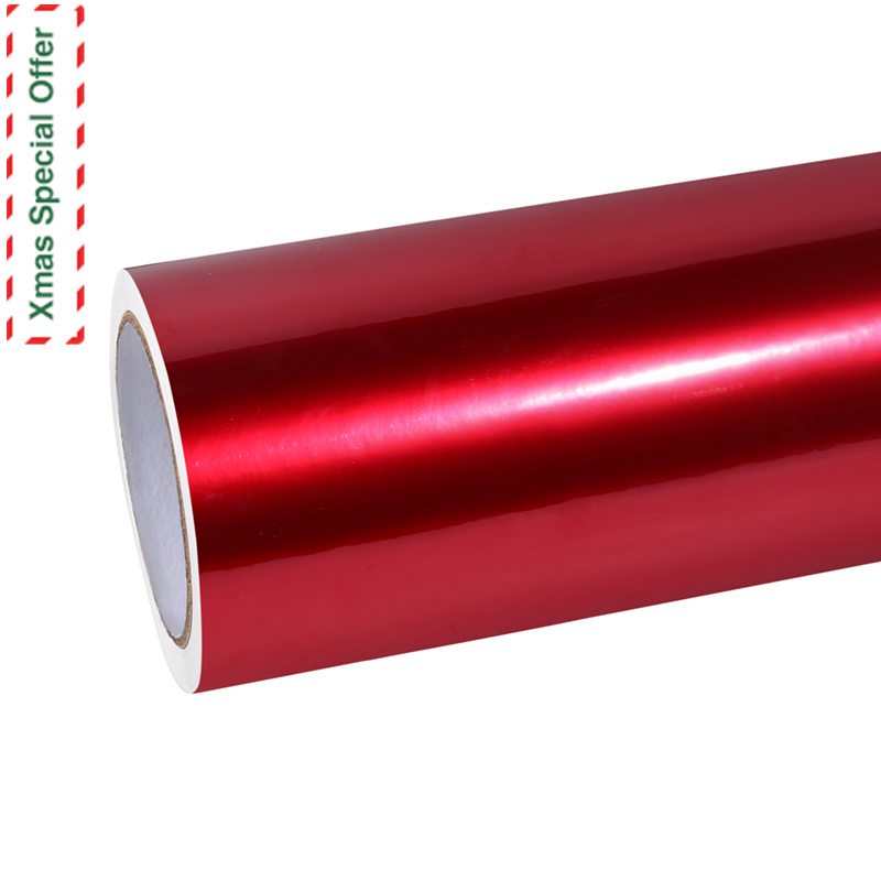 Ruby Red Vinyl Wrap, Ravoony Gloss Liquid Ruby Red Vinyl Car Wrap ...