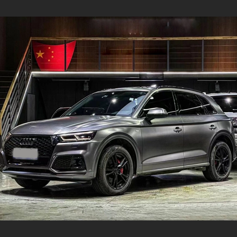 Matte Heavy Metallic Graphite Grey Car Wrap, Best Ravoony Matte Heavy ...