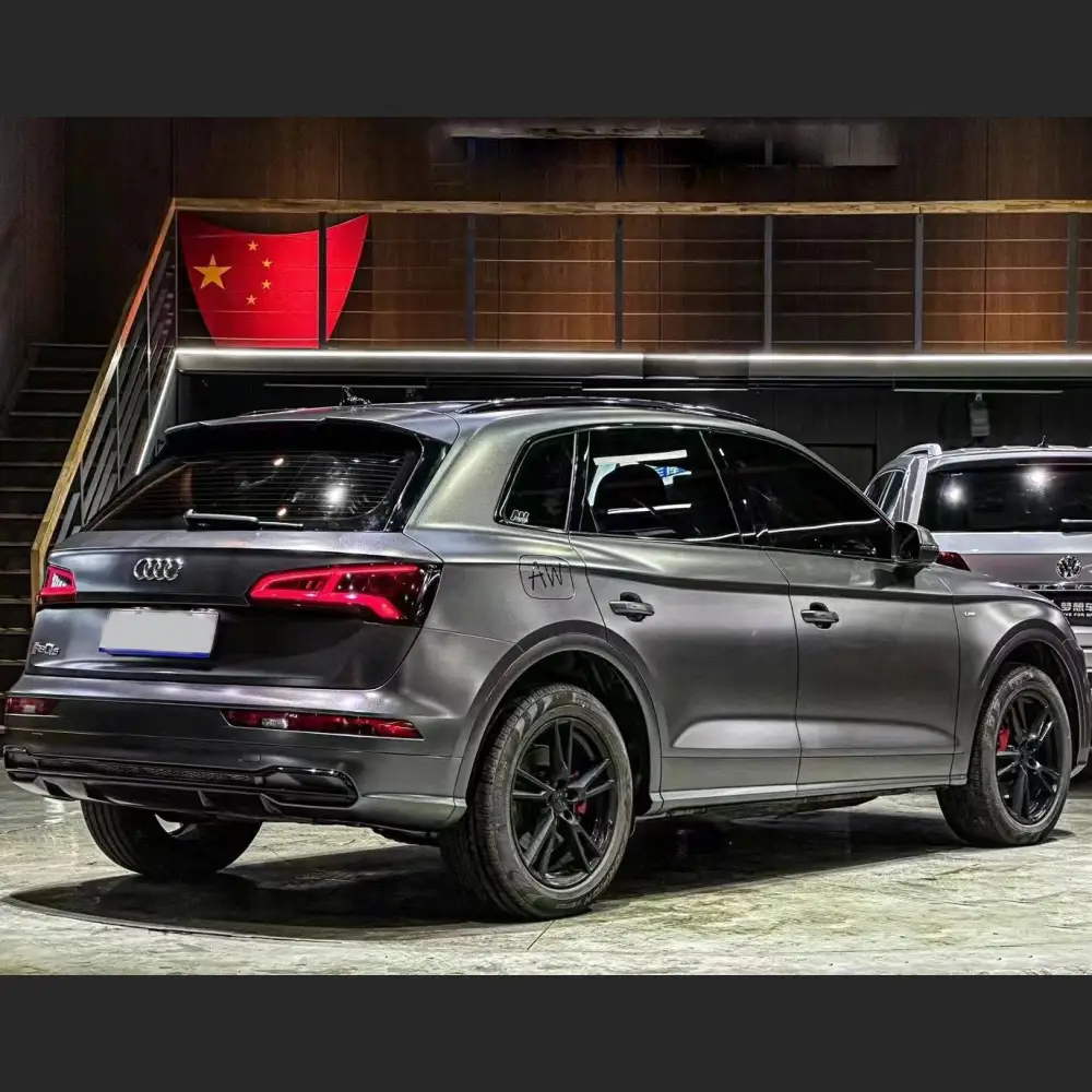 Matte Heavy Metallic Graphite Grey Car Wrap, Best Ravoony Matte Heavy ...