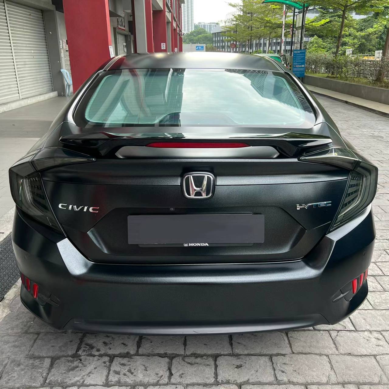 Matte Metallic Graphite Black Car Vinyl Wrap, Best Ravoony Matte ...