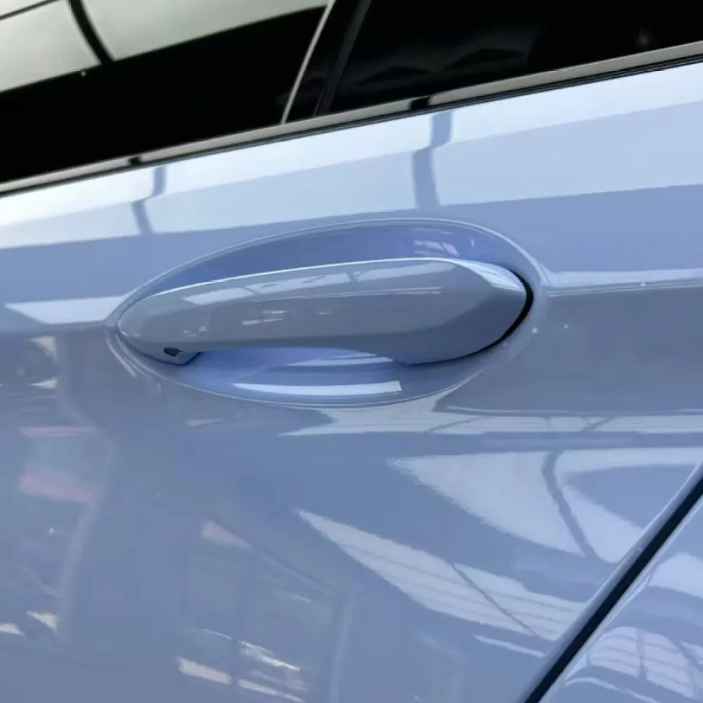 Glossy Crystal Mist Blue Vinyl Car Wrap, Best Ravoony Glossy Crystal ...