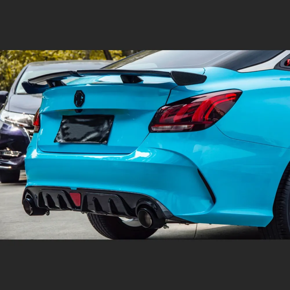 Sky Blue Car Wrap,Best Ravoony Glossy Crystal Sky Blue Car Wrap ...