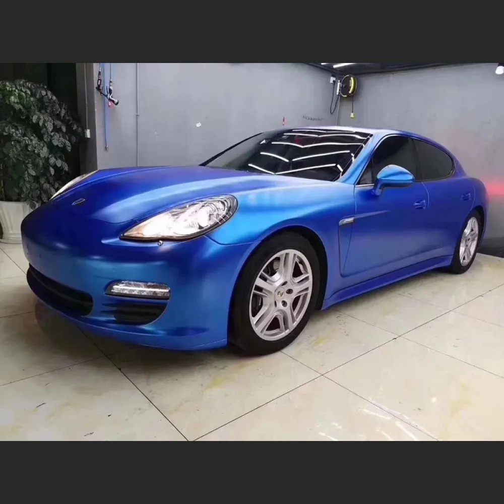 Ocean Blue Car Wrap, Best Ravoony Pure Metal Ocean Blue Car Wrap ...