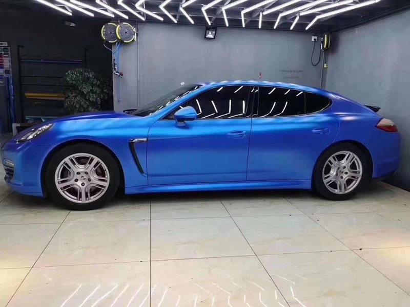 Ocean Blue Car Wrap, Best Ravoony Pure Metal Ocean Blue Car Wrap ...