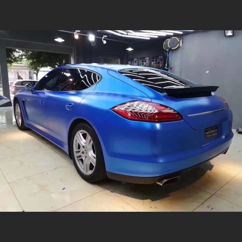 Ocean Blue Car Wrap, Best Ravoony Pure Metal Ocean Blue Car Wrap ...