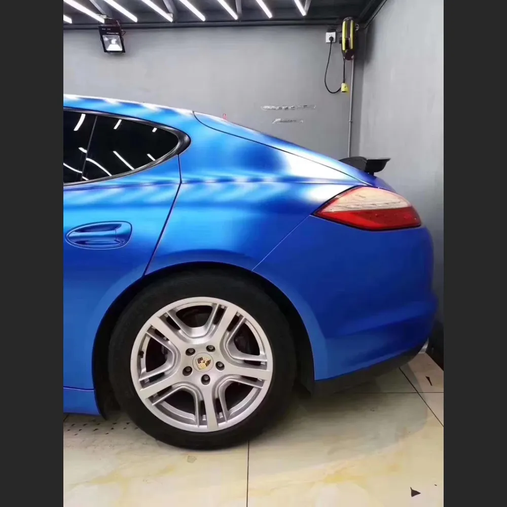 Ocean Blue Car Wrap, Best Ravoony Pure Metal Ocean Blue Car Wrap ...