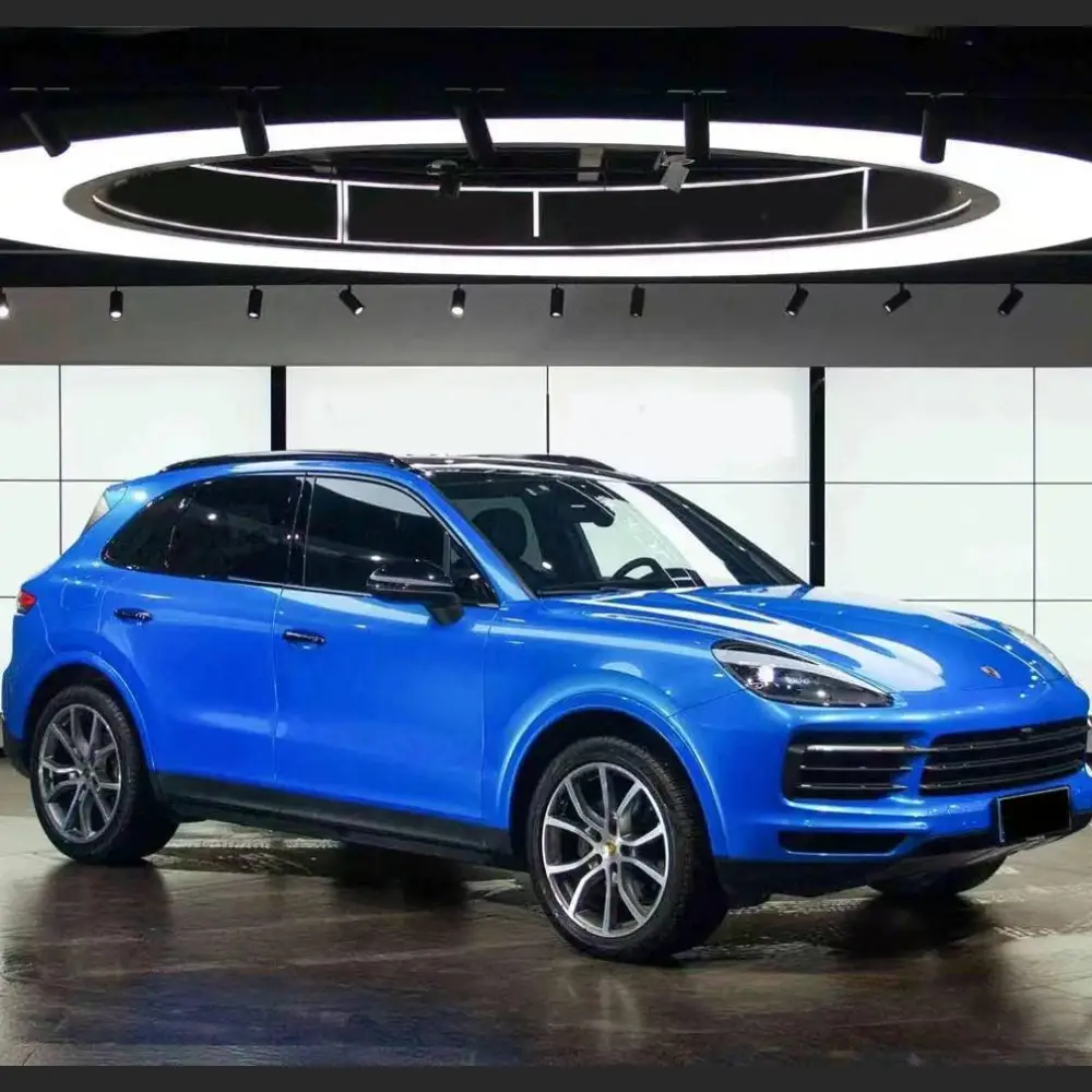 Liquid Olympic Blue Vinyl Car Wrap, Best Ravoony Glossy Liquid Olympic ...