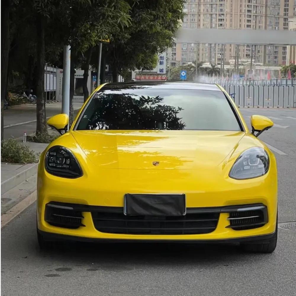 Yellow Vinyl Wrap, Best Ravoony High Glossy Racing Yellow Vinyl Wrap ...